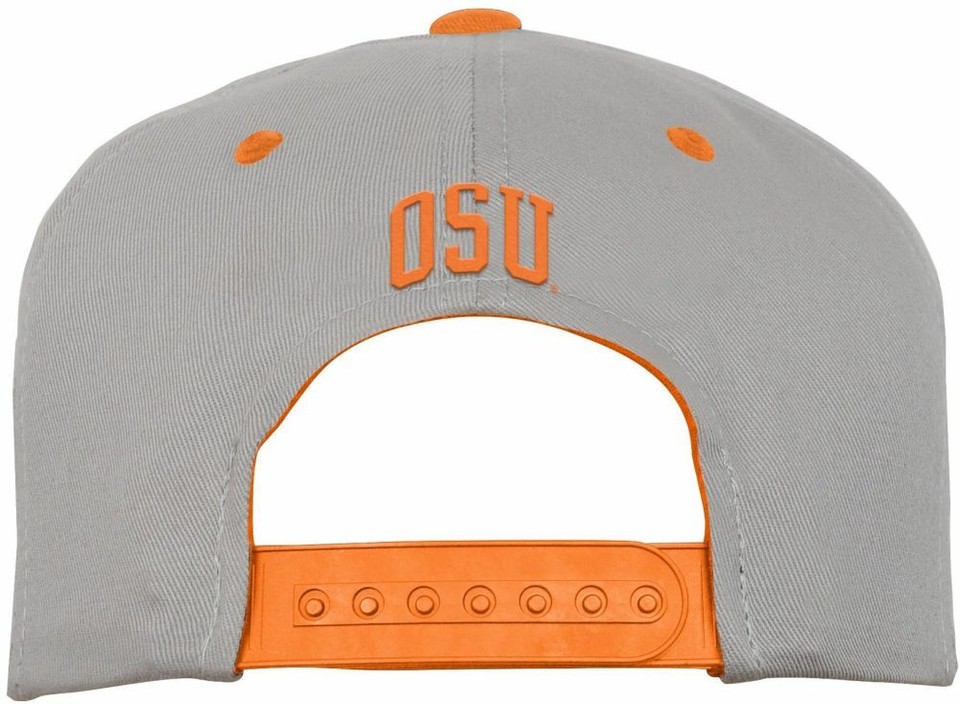 NCAA Oklahoma State Cowboys Kids & Youth Boys Grey Two Tone Flatbrim ...