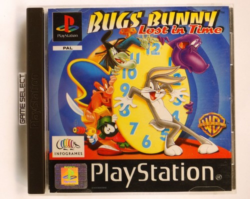 BUGS BUNNY LOST IN TIME LOONEY TUNES PLAYSTATION 1 PS1 PAL ITA ITALIANO ...