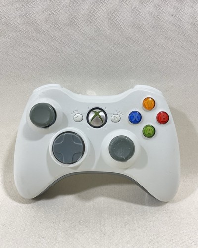 Microsoft Xbox 360 Wireless White Controller | eBay