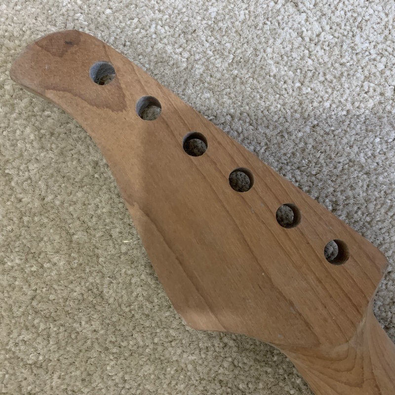 Roasted Maple Wood Electric Guitar Neck, Rosewood 22 Frets Fingerboard ...