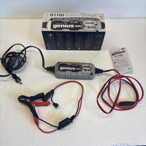 Noco Genius G1100 Car Battery Charger 6-12 Volts Charger. | eBay
