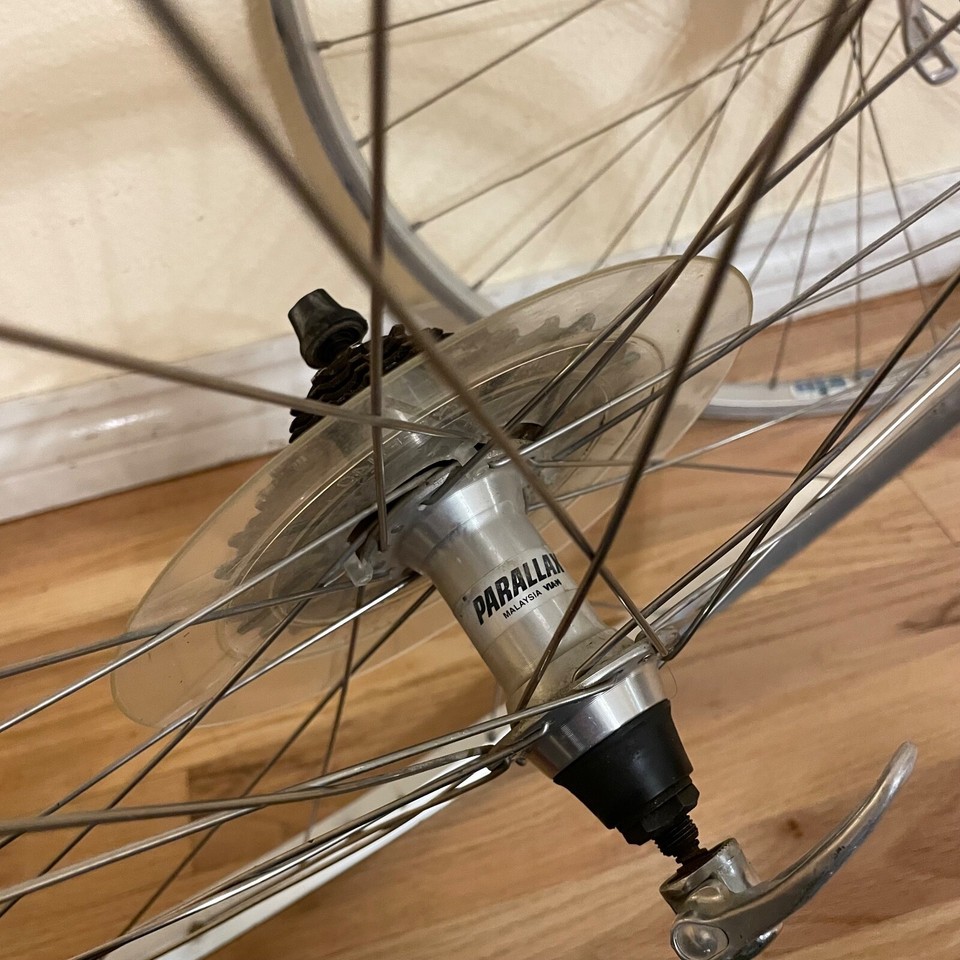 Shimano FH-MC18 Parallax Weinmann 519 26" 32H MTB Wheelset QR 100/135mm ...