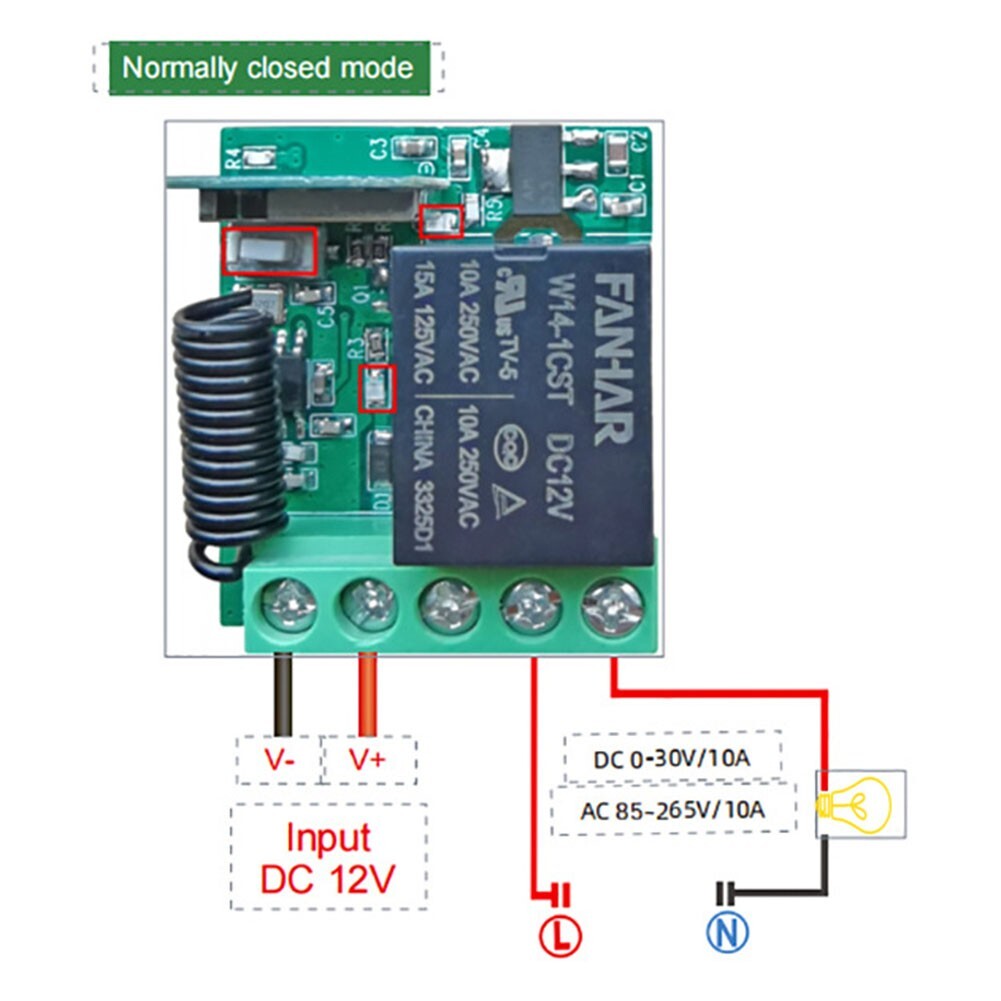 Reliable Remote Control Switch Module for Tuya For Smart APP WIFI ...