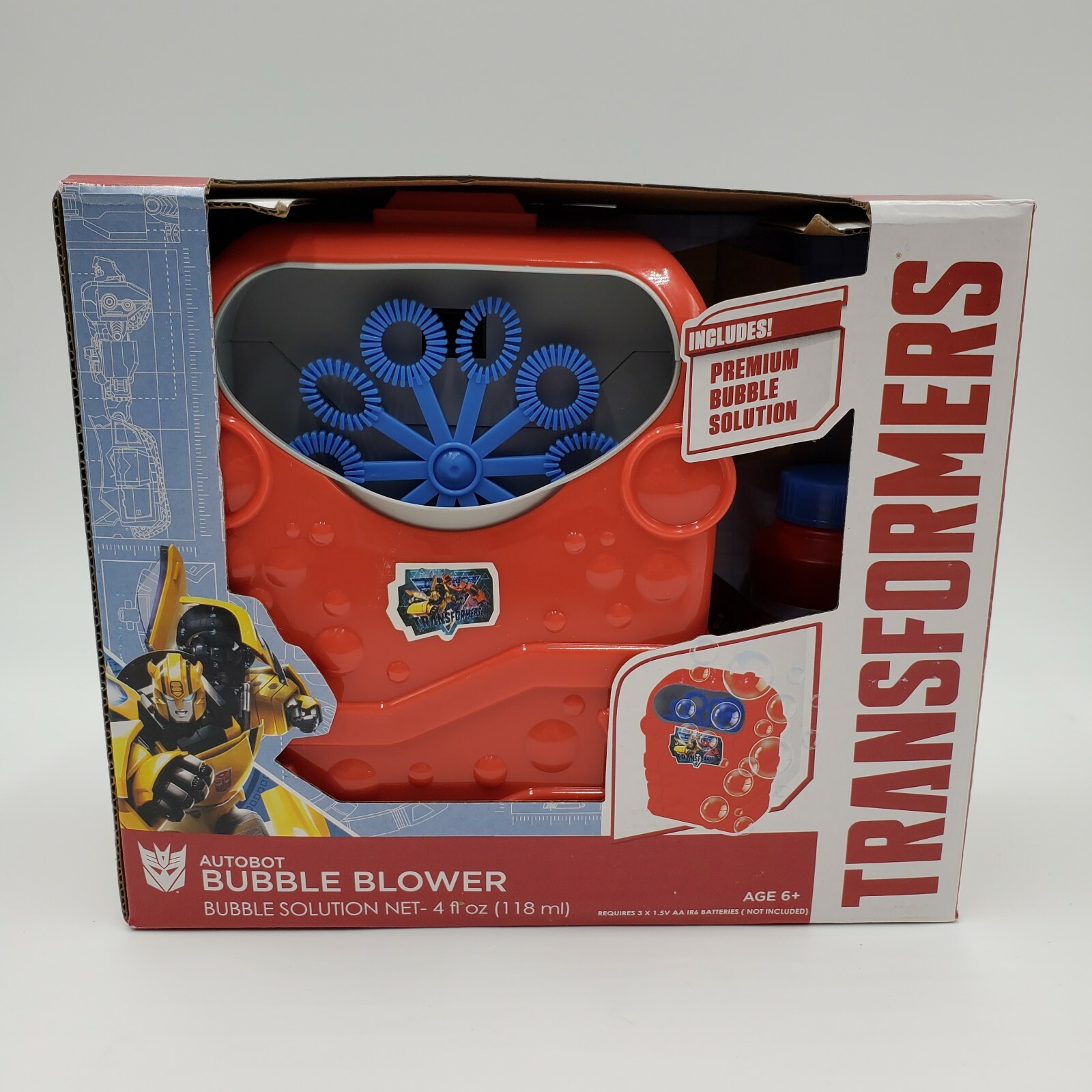 Transformers Autobot Bubble Blower Hasbro Kids Toy for sale online | eBay