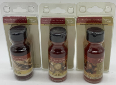 3 Provo Craft MATCHLESS AROMA Fragrance Disc Oils - French Vanilla ...