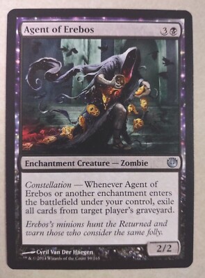 Magic The Gathering MTG "AGENT OF EREBOS" Journey into Nyx Card 59/165 ...
