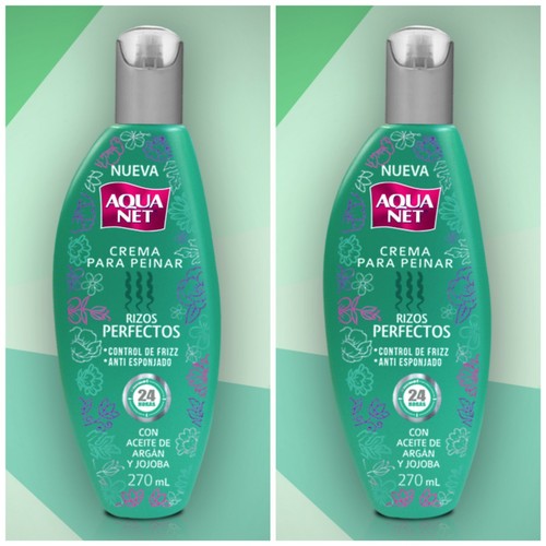 X2 CREMA PARA PEINAR AQUA NET RIZOS PERFECTOS cream 270ml each | eBay