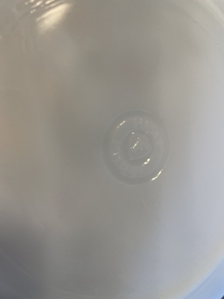 VTG Federal Glass Dinner Plates Pink Clover & Berries Milk Glass ~ F ...