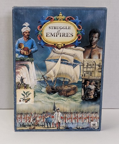 Struggle of Empires Board Game 1st Edition Warfrog Games Martin Wallace ...
