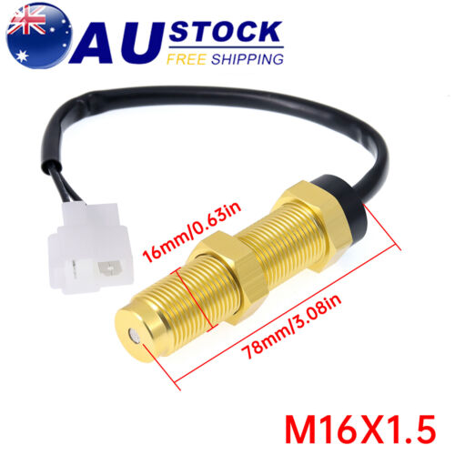 Diesel Engine Tachometer Sensor RPM Sender M16*1.5 for Marine Boat Car ...