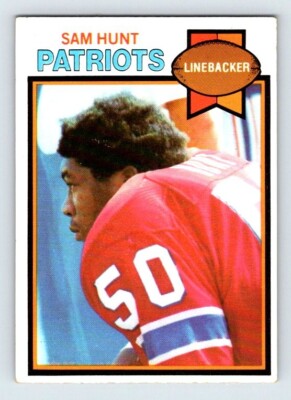 SAM HUNT New England Patriots 1978 Topps Football Card B210 | eBay