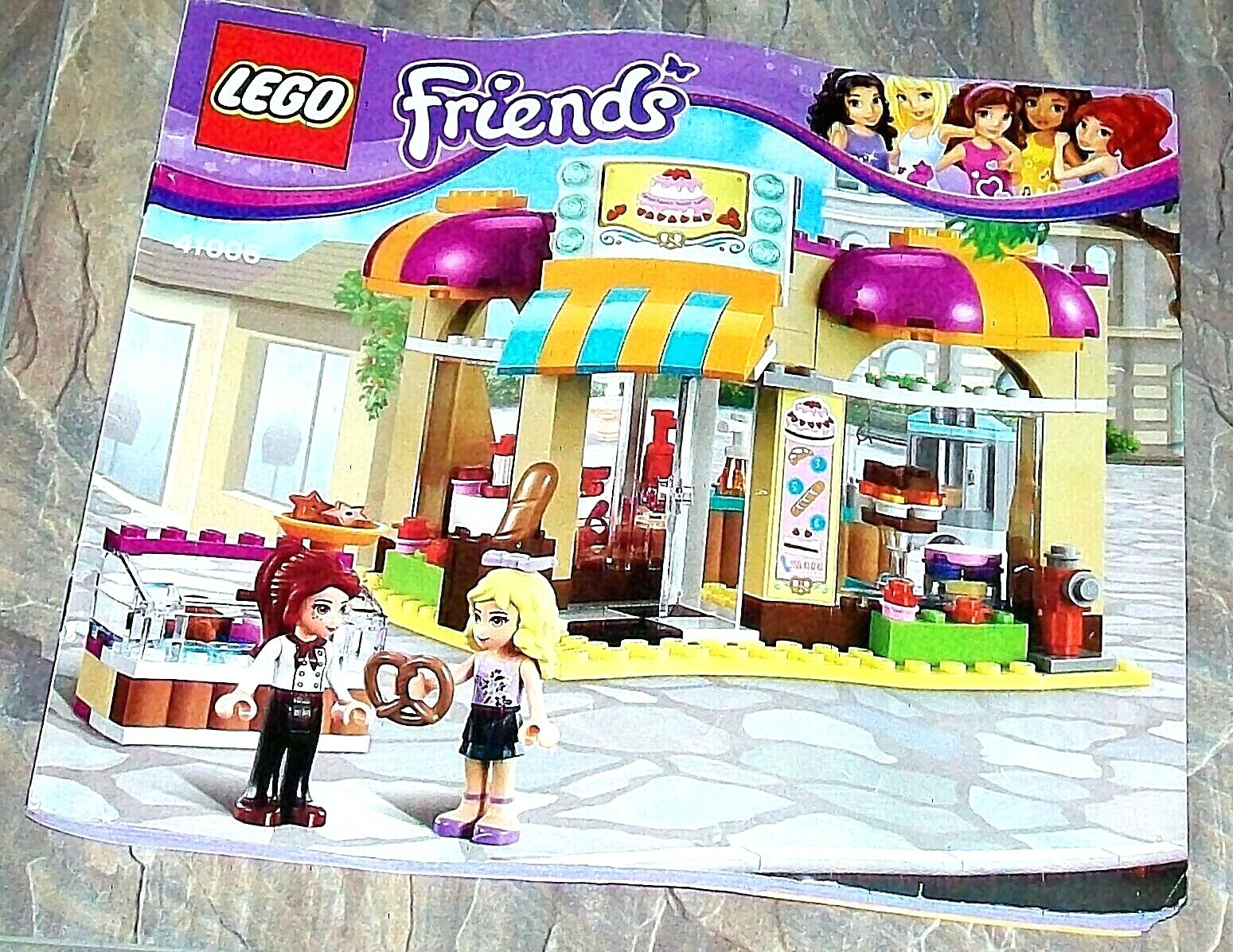 LEGO Friends #41006 "Downtown Bakery" - 100% Complete with Manual | eBay