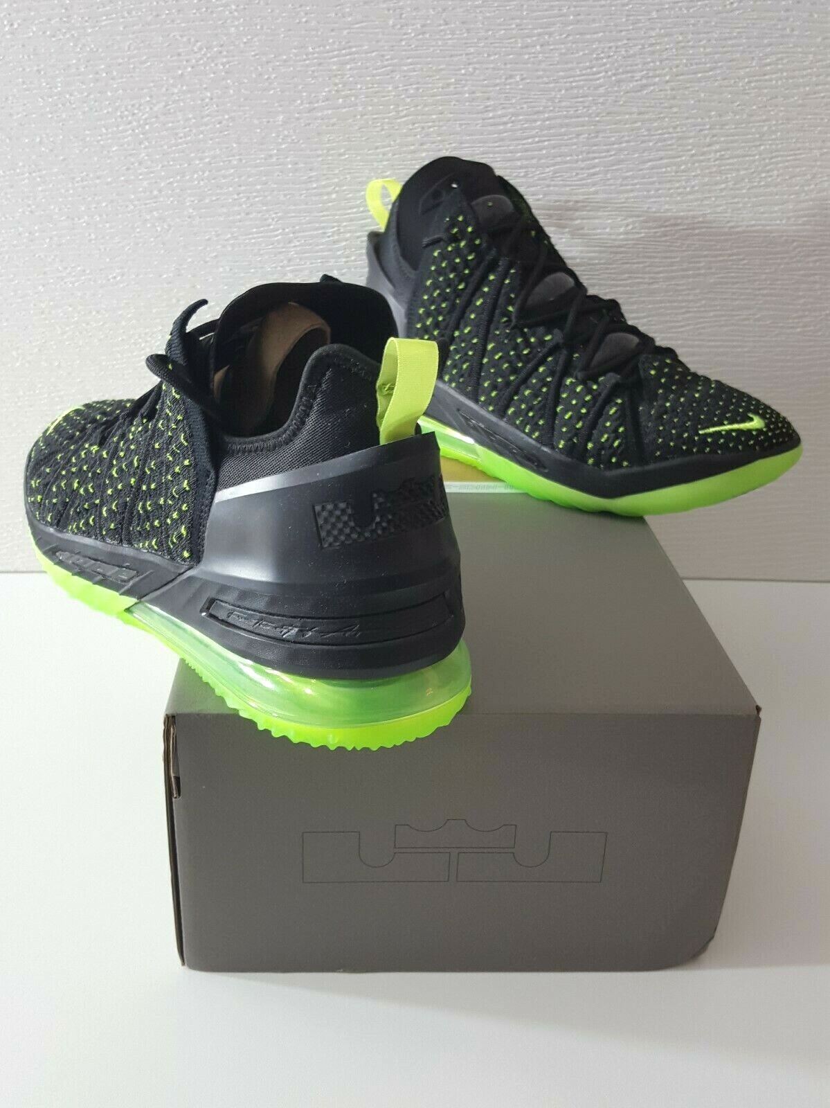 SHIPS TODAY! Nike LeBron 18 'DUNKMAN' New men's shoes black/electric ...
