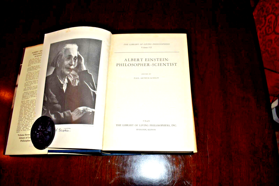 Paul Arthur Schilpp / Albert Einstein Philosopher-Scientist 1st Edition ...
