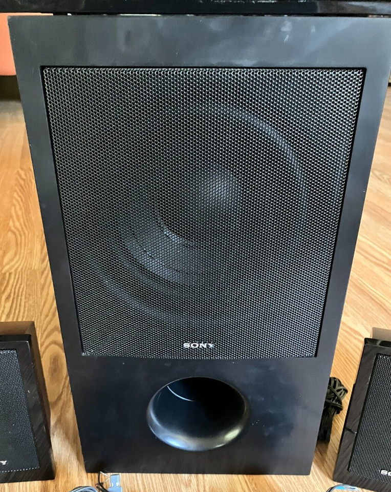 Sony Home Theater Speakers SS-WS102 SS-TS102 SS-CT101 With Wires ...