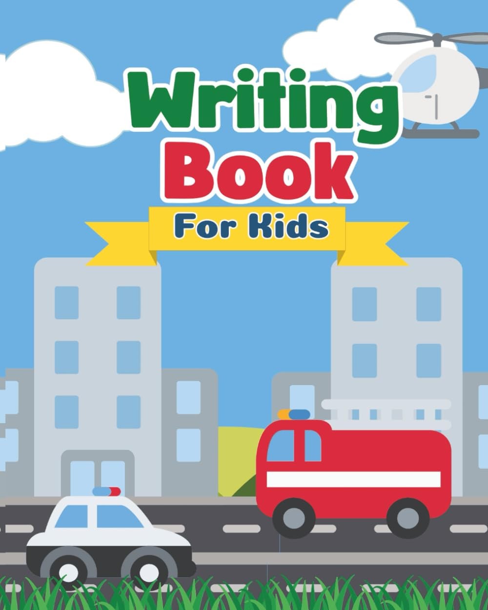 Hand-Writing Book For Kids: Writing Book For Kids with Easy to Read ...