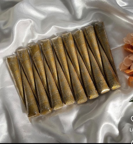 Organic Hennan Mehndi Cone,Fresh Handmade, 2 cones | eBay UK