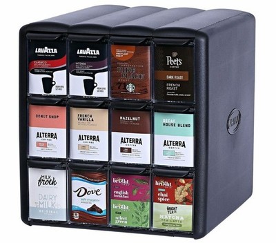 Flavia Coffee Shop 4-Column 12 Bay Merchandiser - Black - FAST DISPATCH ...