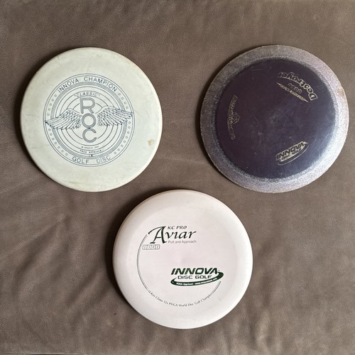 INNOVA Disc Golf 3 Pack: KC PRO Aviar, Classic ROC, Blizzard Champion ...