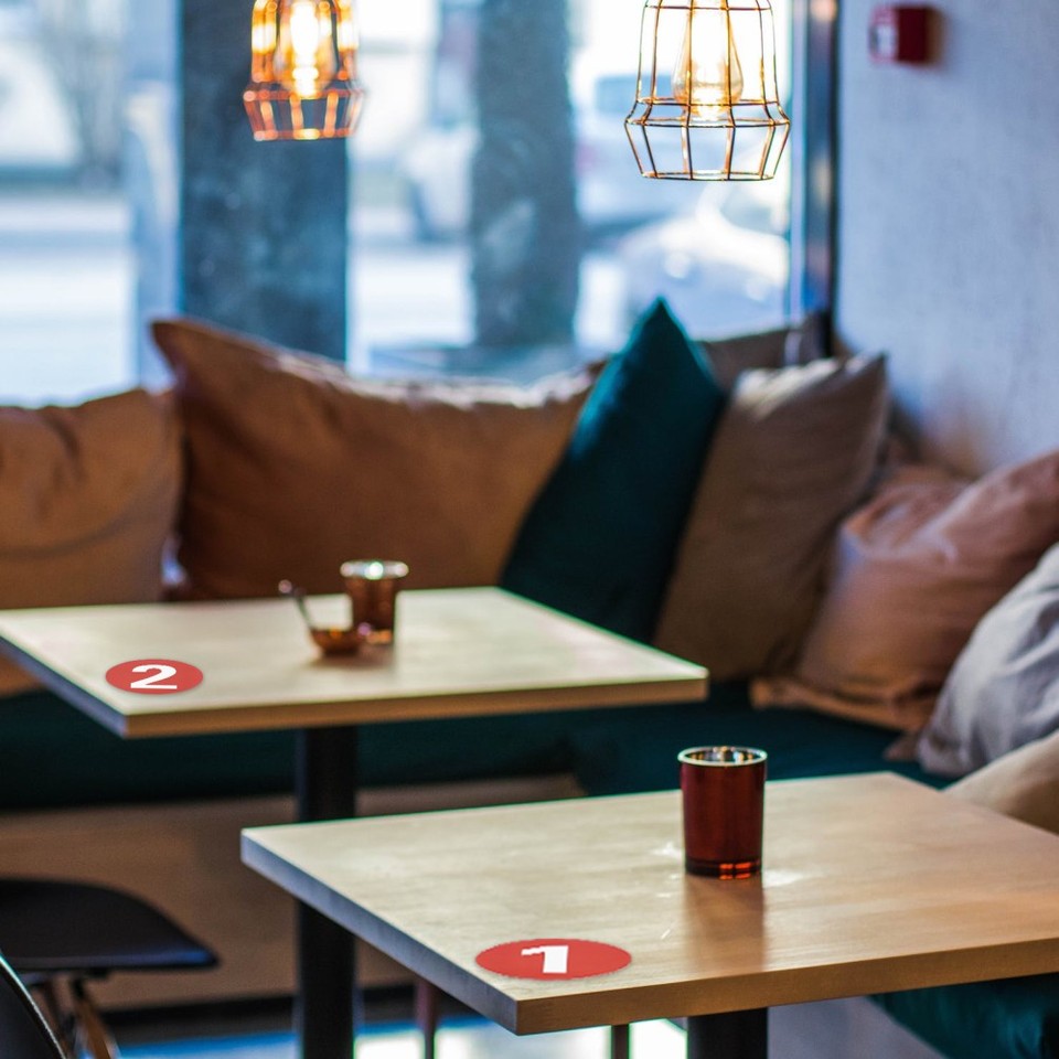 2 Sheets Pvc Number Pasters Label Stickers Water Resistant Outdoor ...