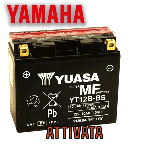 Batterie Yuasa YT12B-BS 12V Yamaha YZF 1000 R1 2002 2003 GIA 'Active X ...