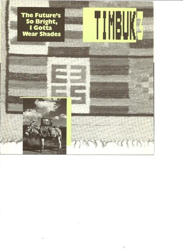 TIMBUK 3-The Future's So Bright, I Gotta Wear Shades-45 RPM-7"-single ...