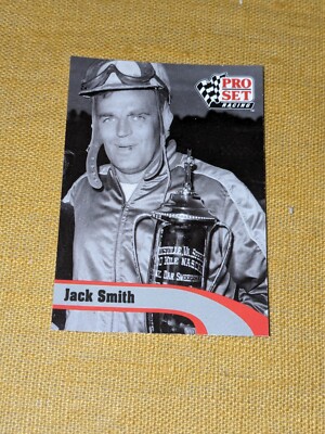 Rare Jack Smith Pro Set Racing 1992 Card #L23 Legend NASCAR Trading ...