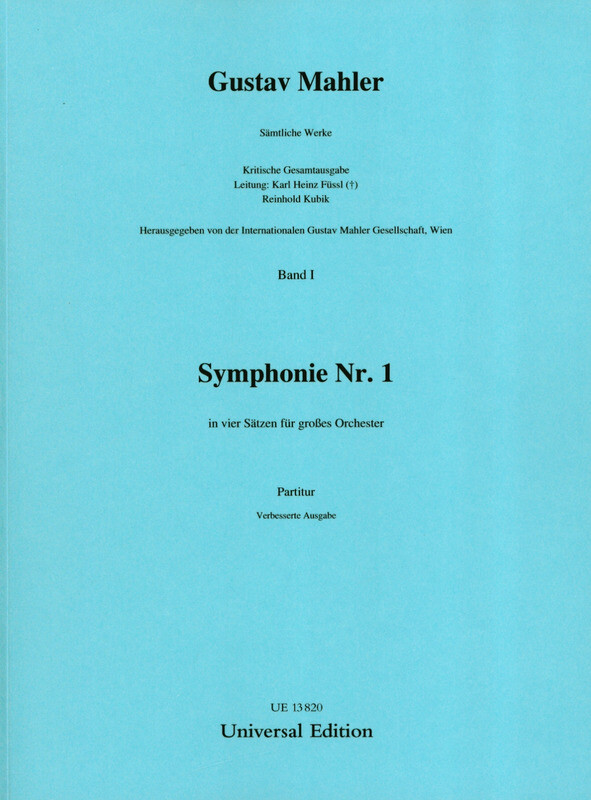 Symphony No1 Fs by Gustav Mahler--Universal Edition | eBay Australia