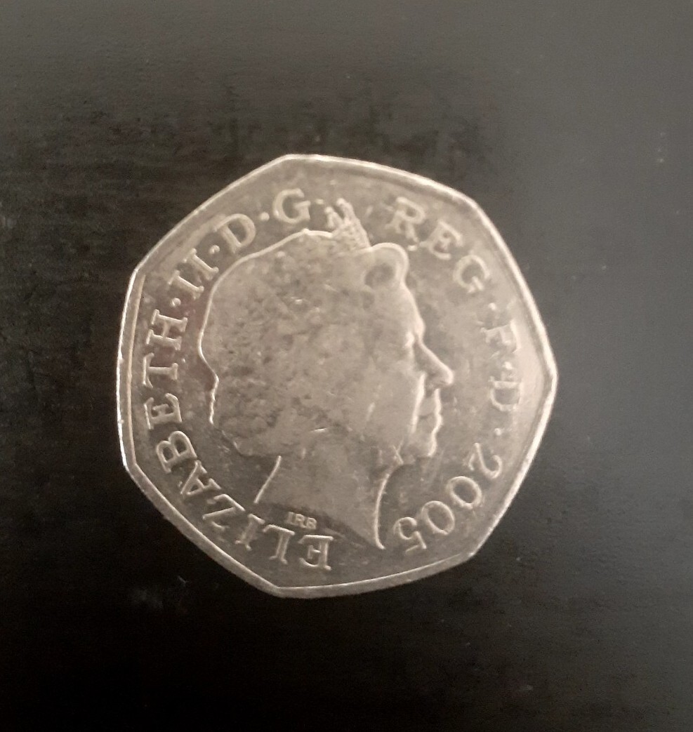 Rare 50p Fifty Pence Coin Johnson's Dictionary 1755 Saxon Plural Of ...