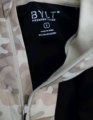 BYLT Premium Basics Windbreaker Drop Cut 1/4 Zip Camouflage Jacket L | eBay