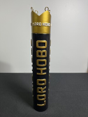 Lord Hobo Brewing Company Crown Logo Beer Tap Handle 12” Tall Draft ...