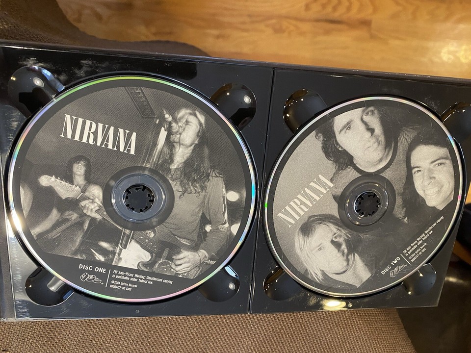 NIRVANA BOX SET CD DVD SET -With the Lights Out by Nirvana (2004 ...