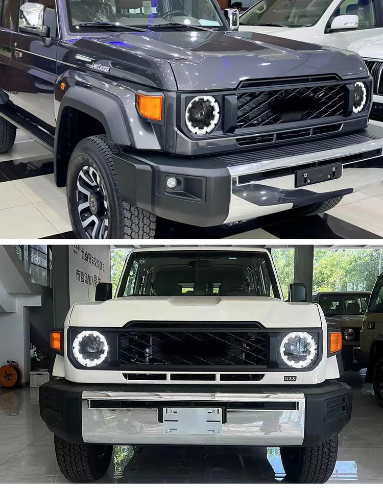 Headlights For Toyota Land Cruiser LC71 LC76 LC79 LED DRL Signal ...