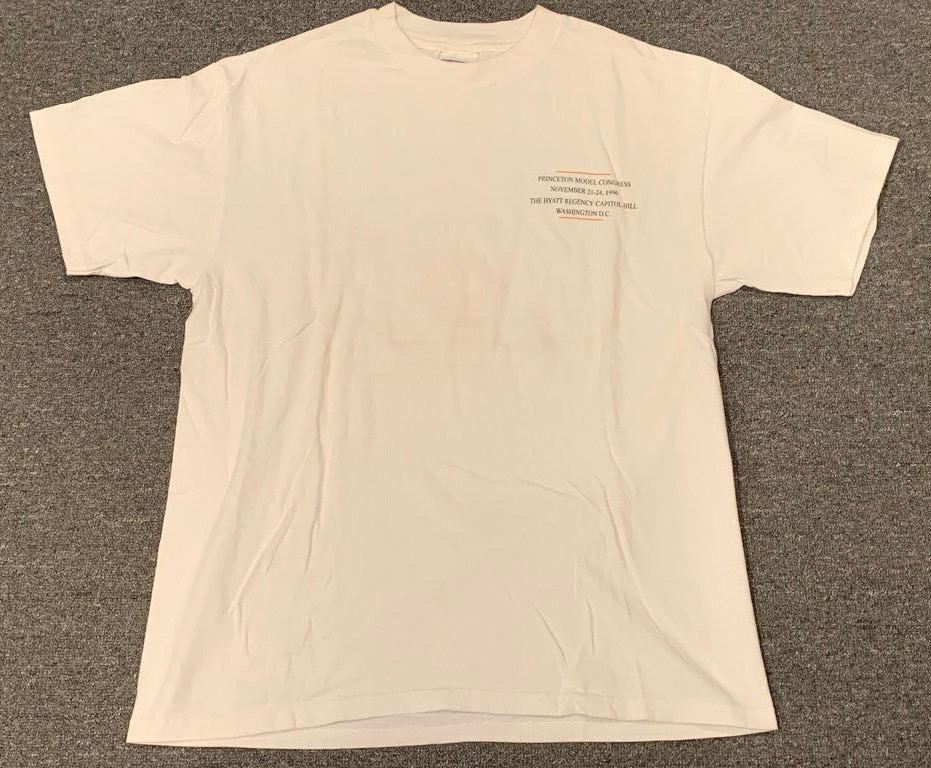 Vintage Princeton University 1996 Model Congress T-Sh… - Gem
