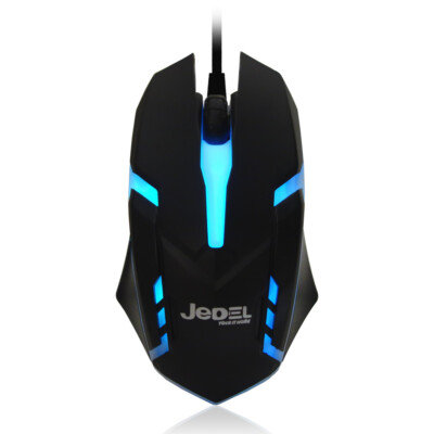 JEDEL Pro Gaming Mouse USB Wired Gamer 7 Colour LED For PC Laptop PS4 ...