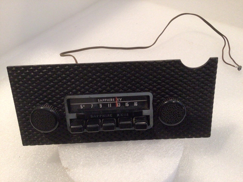 Vintage VW Sapphire XV AM Radio BUG BUS GHIA Beetle 1960’s 1970's | eBay