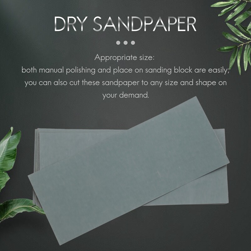 63 Pieces Wet and Dry Sandpaper 1000 -10000 High Grit Sanding ...