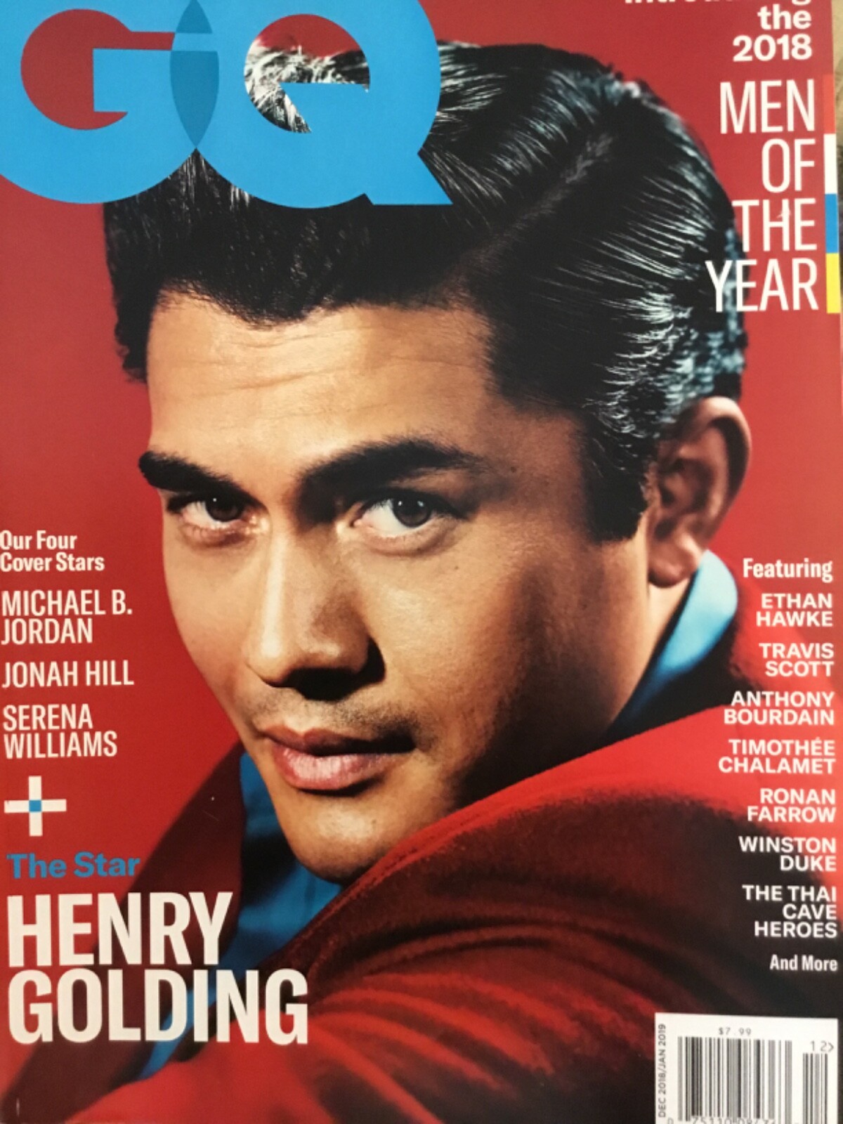 GQ Magazine. December 2018. HENRY GOLDING. | eBay