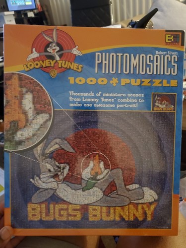 Bugs Bunny Looney Tunes Photomosaics Jigsaw Puzzle 1000 Pc New Robert ...