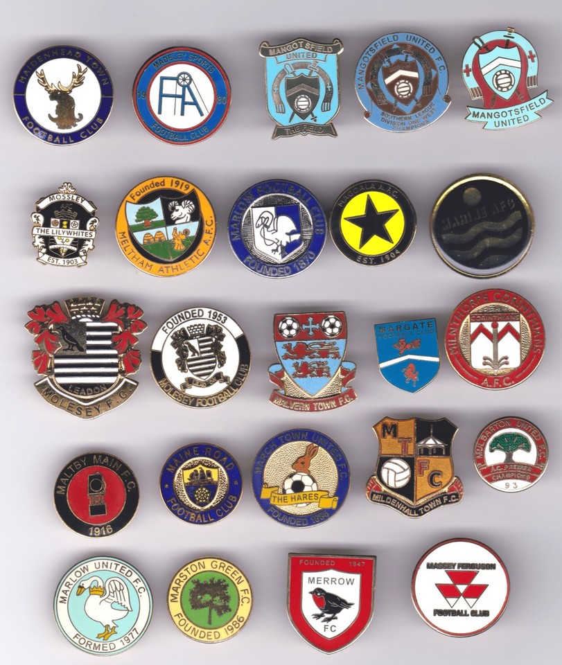 Non League Badges Large List Clubs L-N | eBay UK