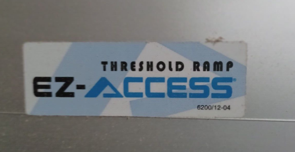 EZ-ACCESS TRANSITIONS 2” Portable Self Supporting Alum. 3 Piece Modular ...