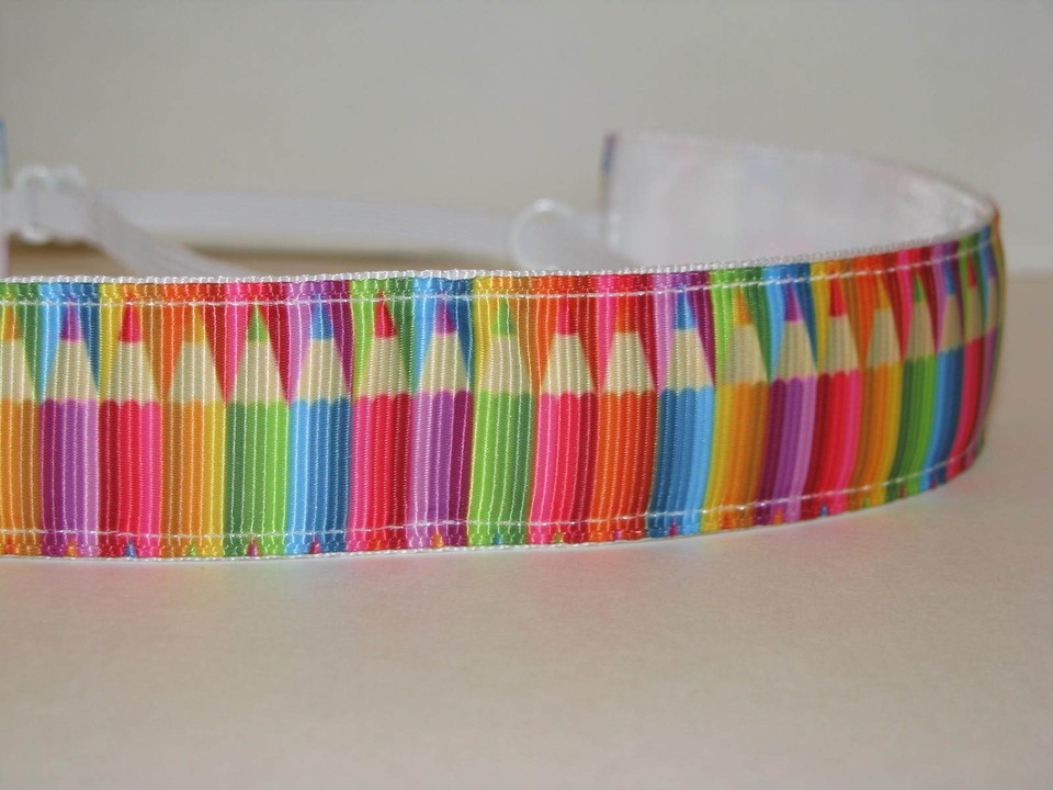 COLORED PENCIL Non slip Headband adjustable no slip Sweaty Sports Hair ...