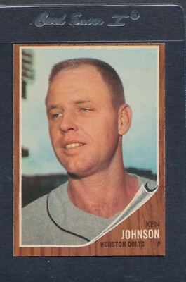 1962 Topps #278 Ken Johnson Colts EX *5486 | eBay