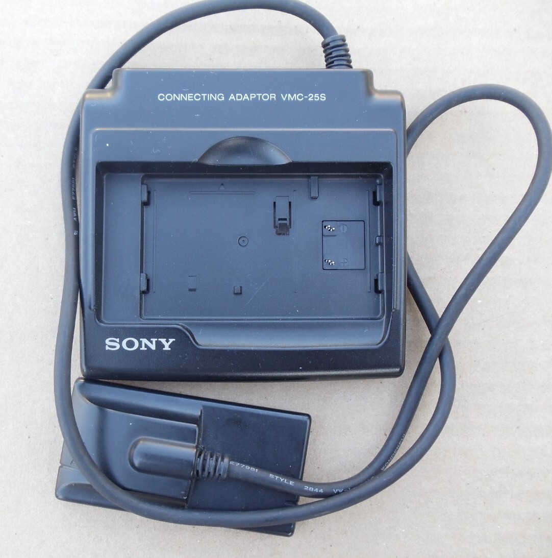 Sony Adapter VMC-25S Power Charge for Video8 - Hi8 Camcorder | eBay