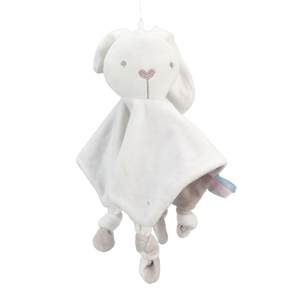 Rabbit Baby Pacifying Towel Plush Cartoon Doll Infant Burp Cloth ...