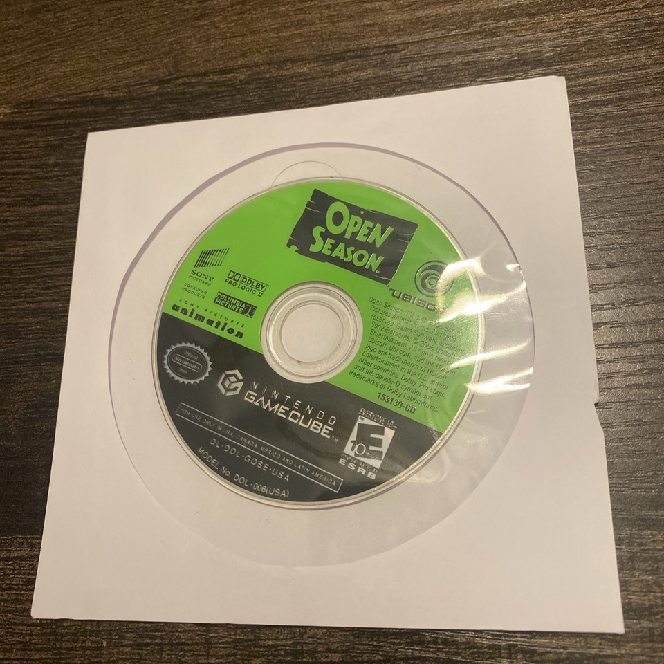 Open Season Nintendo GameCube 2006 Disc Only 8888153139| eBay