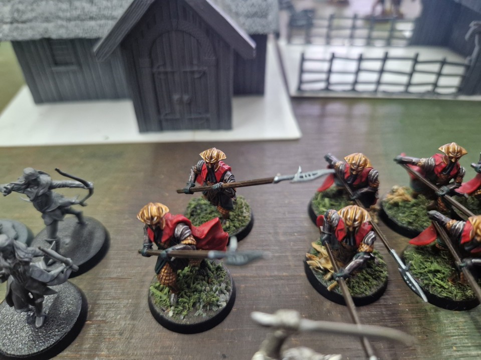 MESBG Halls Of Thranduil Army Thranduil Legolas Palace Guard Rangers ...