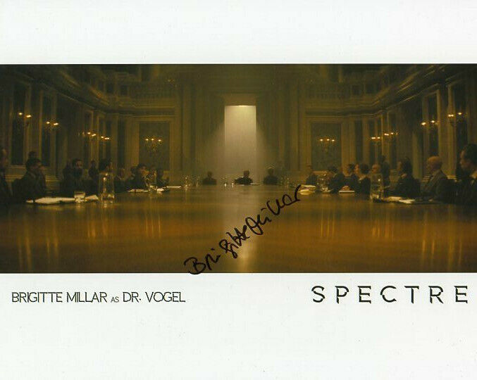 Film Autograph: BRIGITTE MILLAR (James Bond: Spectre) Signed Photo ...