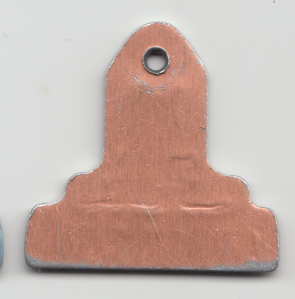 Dog tax rabies vaccination pet license token tag 1979 Los Angeles CA ...