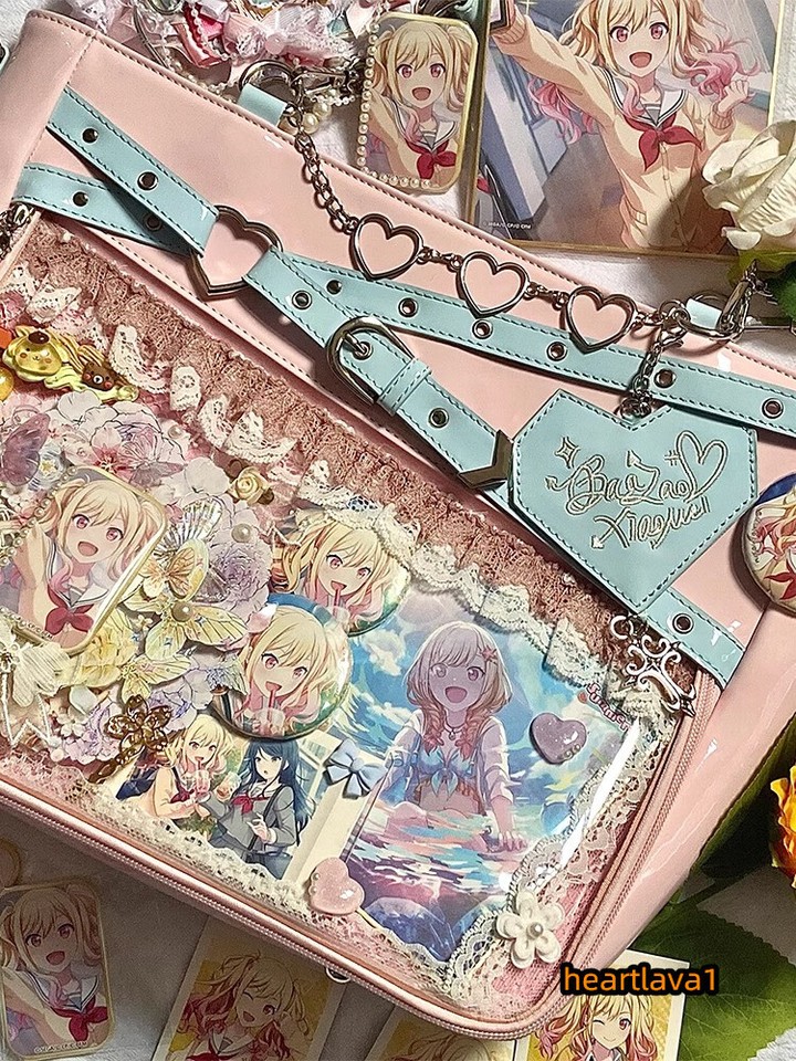 Large Capacity Itabag Lolita Girl PU Crossbody Shoulder Bags Handbags ...